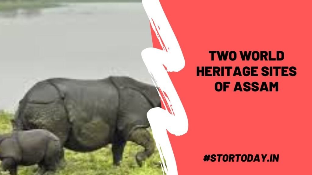 Two World Heritage Sites of Assam, Kaziranga National Park, Manas ...